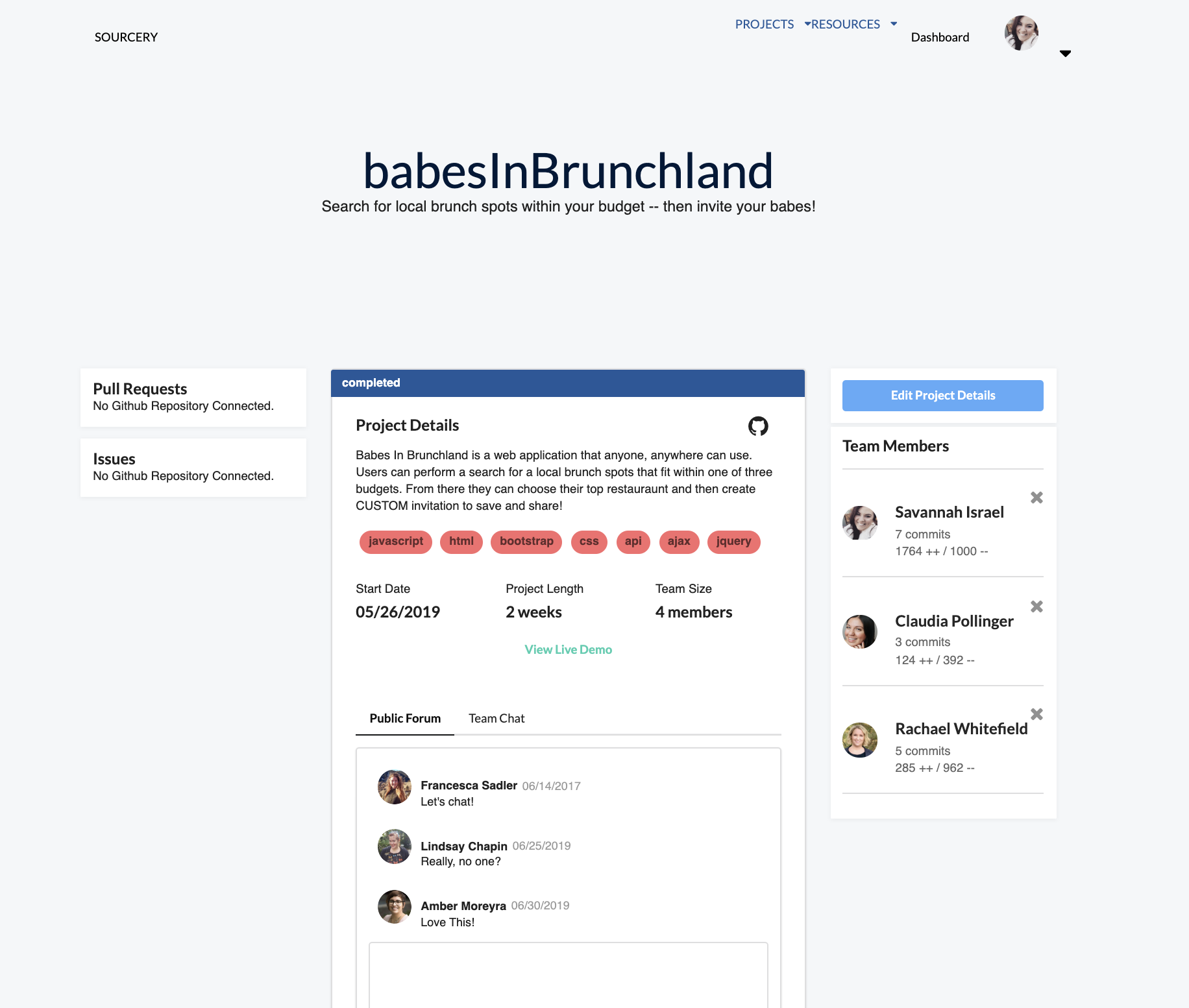 SOURCERY — A Case Study